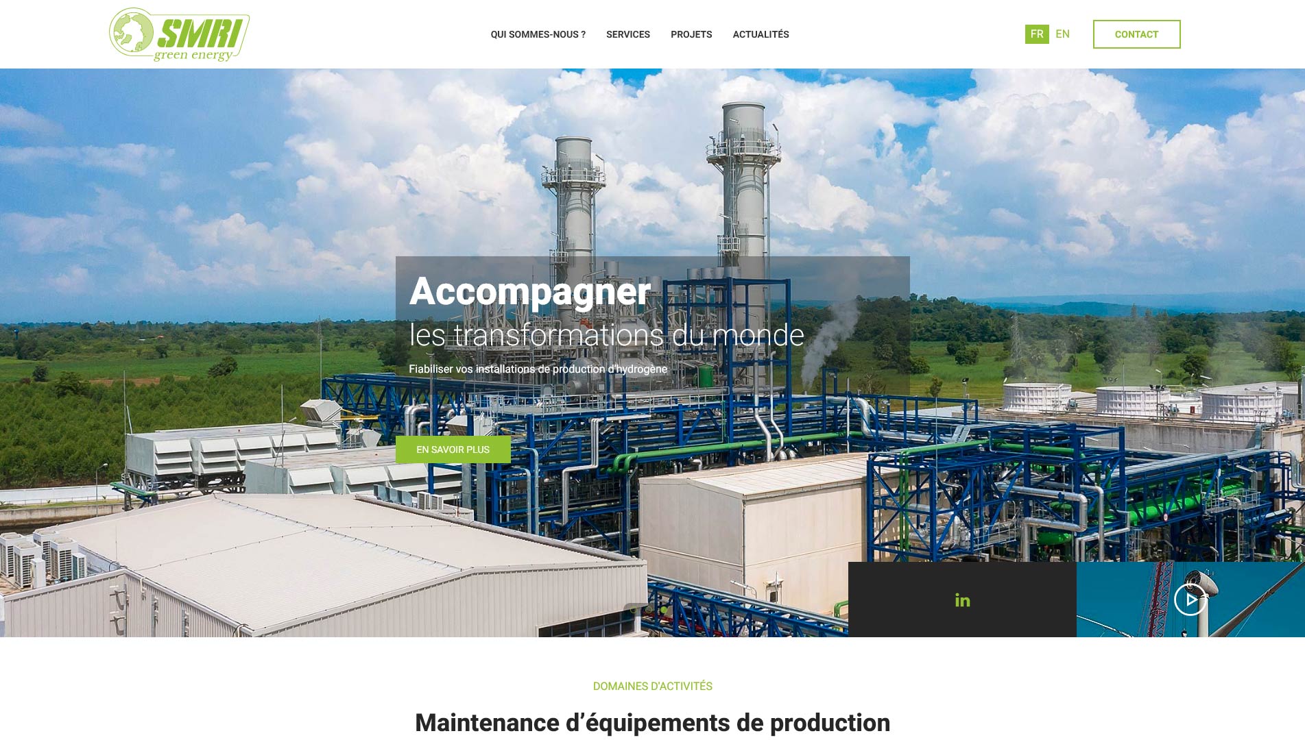 SMRI - Mécanique et robinetterie industrielle - SMRI Green Energy